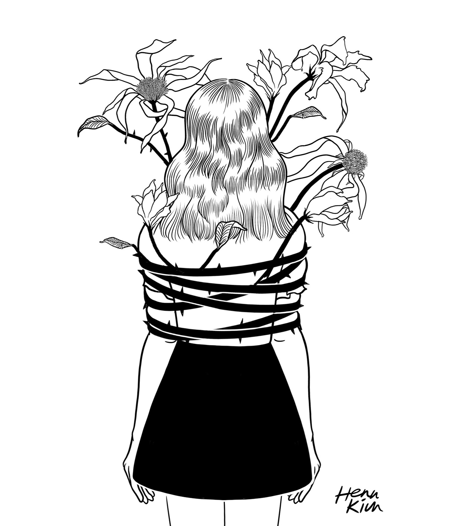 La poesía visual de Henn Kim es minimalismo comunicando emociones ...